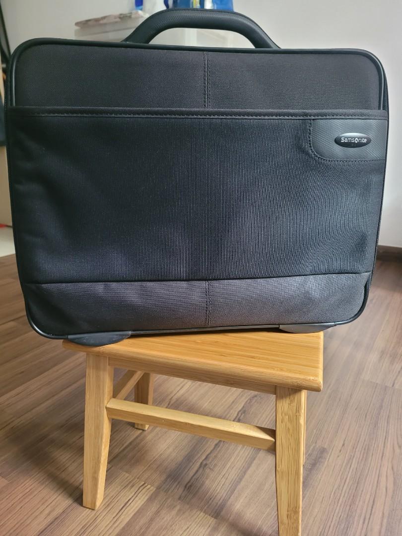 Samsonite Fabric Briefcase, Men's Fashion, Bags, Briefcases on Carousell