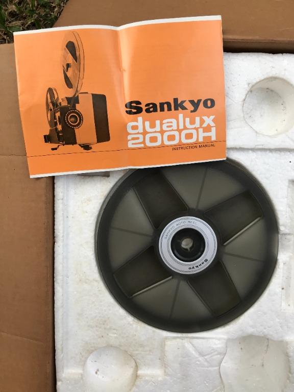 SANKYO Dualux 2000H Super 8 Regular 8mm Film Cinematic Projector Japan, TV & Home Appliances, TV ...