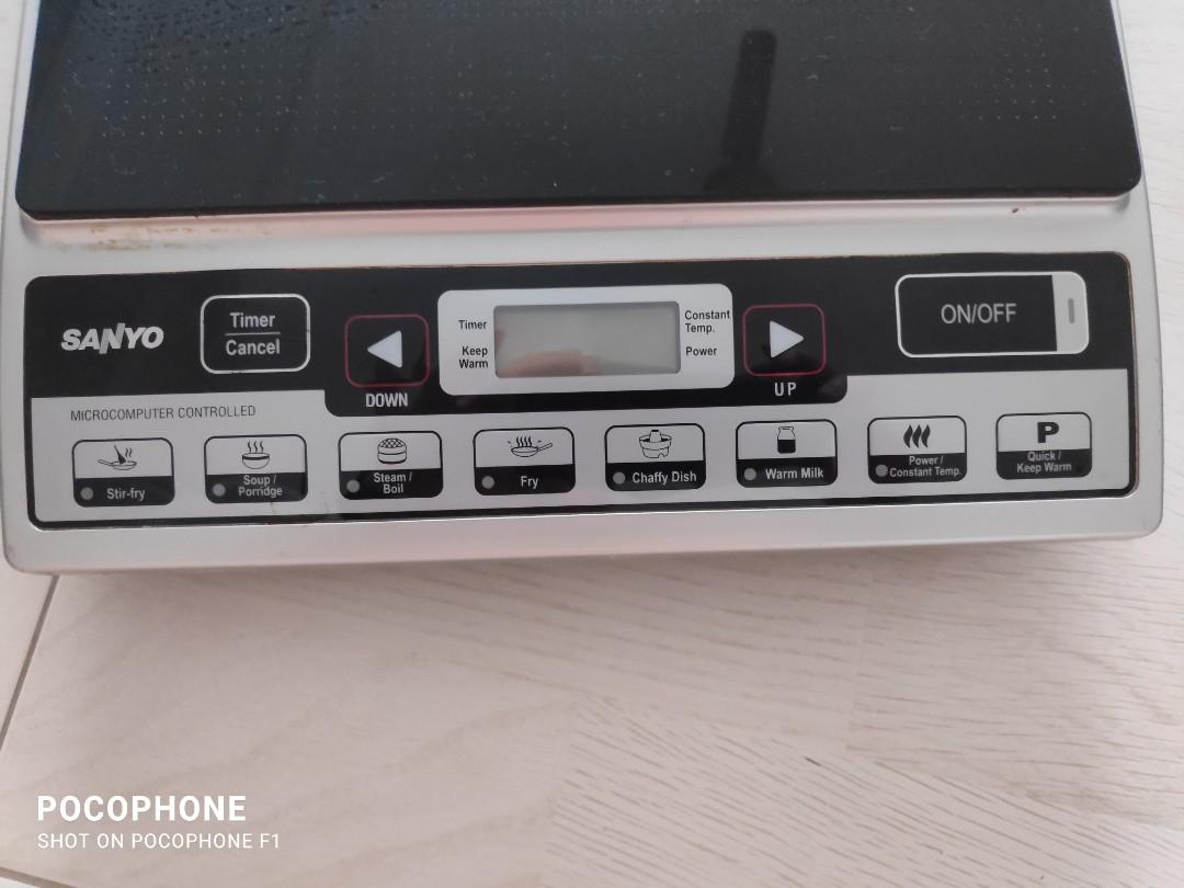 SANYO induction stove, TV & Home Appliances, Kitchen Appliances, Other ...