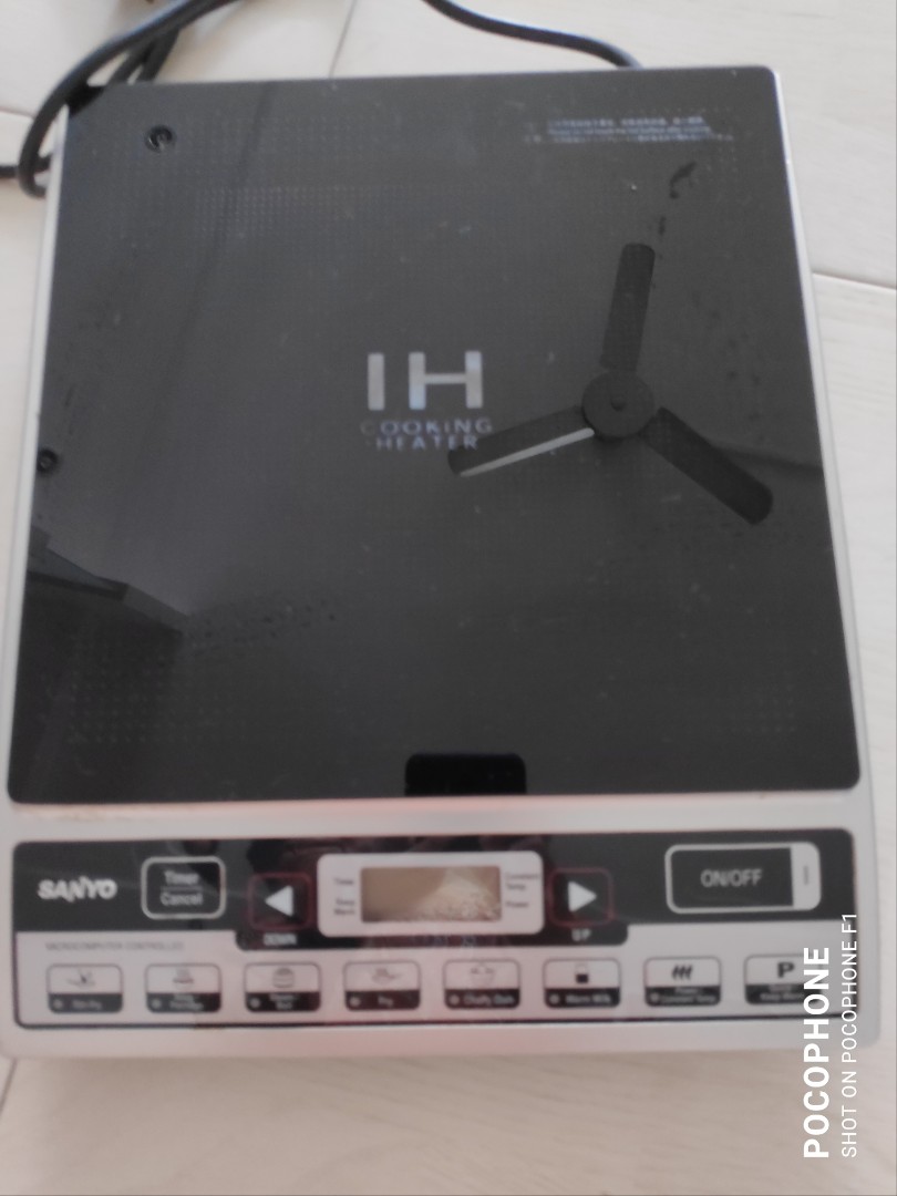 SANYO induction stove, TV & Home Appliances, Kitchen Appliances, Other ...