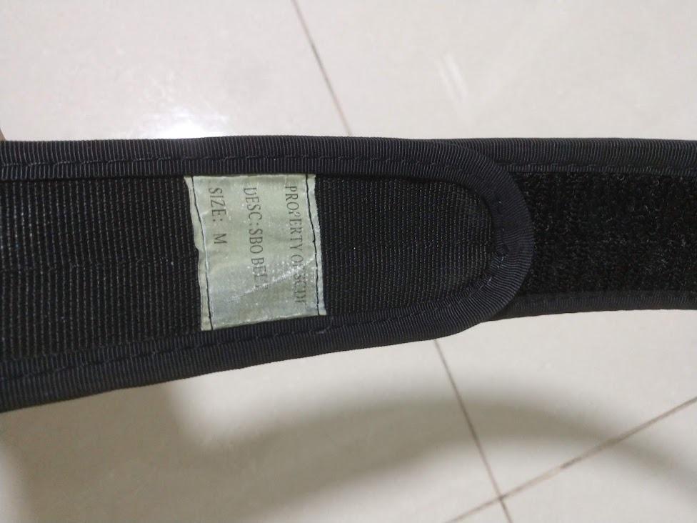 SCDF No4 belt, Men's Fashion, Watches & Accessories, Belts on Carousell