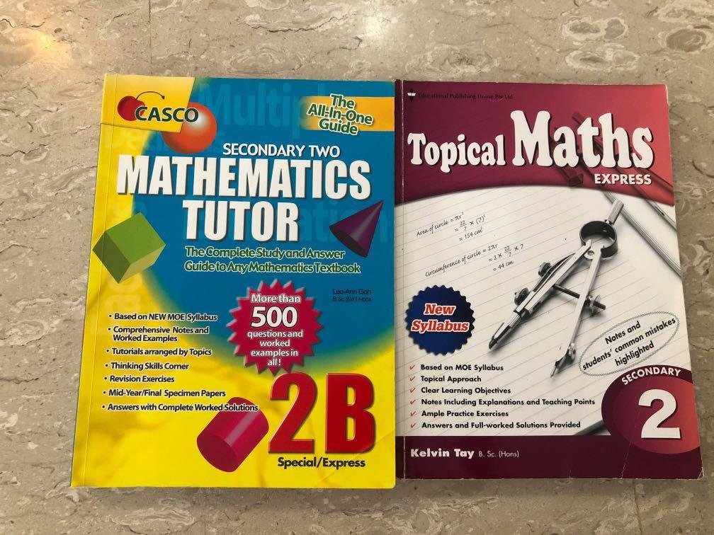 Sec 2 Math Assessment Books, Hobbies & Toys, Books & Magazines ...