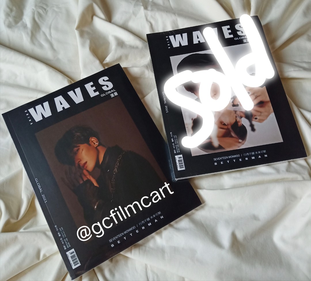 Seventeen: Wonwoo Waves Magazine SEALED (Ver. B) - Read description for ...