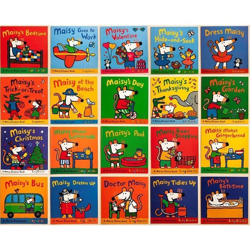 [SG Stock] Maisy Story Books and Sticker Books Set of 20, Hobbies ...
