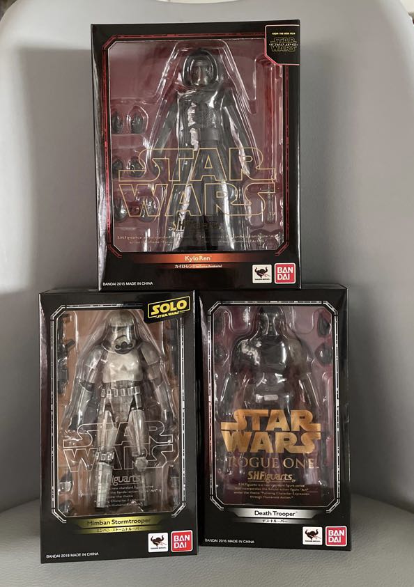 SHF SH Figuarts S H Figuarts Star Wars Kylo StormTrooper Death Trooper ...