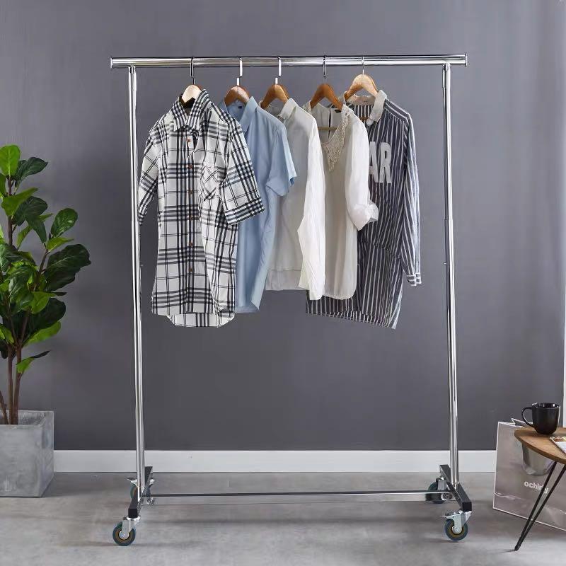 Stainless steel clothing rack, Furniture & Home Living, Home ...