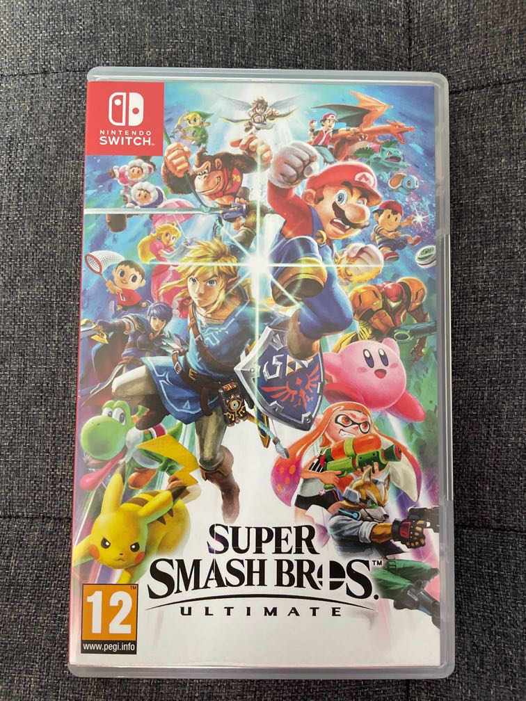 SUPER SMASH BROS ULTIMATE - NINTENDO SWITCH GAME, Video Gaming, Video ...