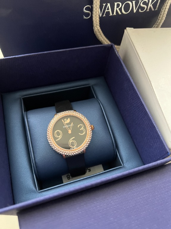 Swarovski Crystal Frost Watch, Luxury, Watches on Carousell