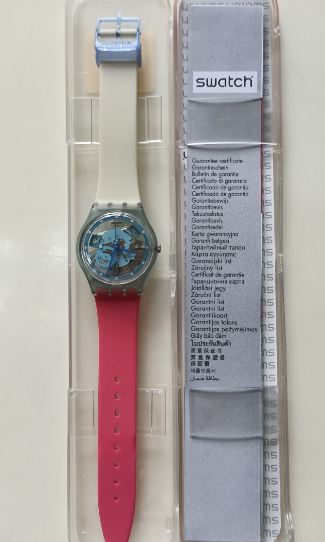 Swatch like new unique watch, Women's Fashion, Watches & Accessories ...