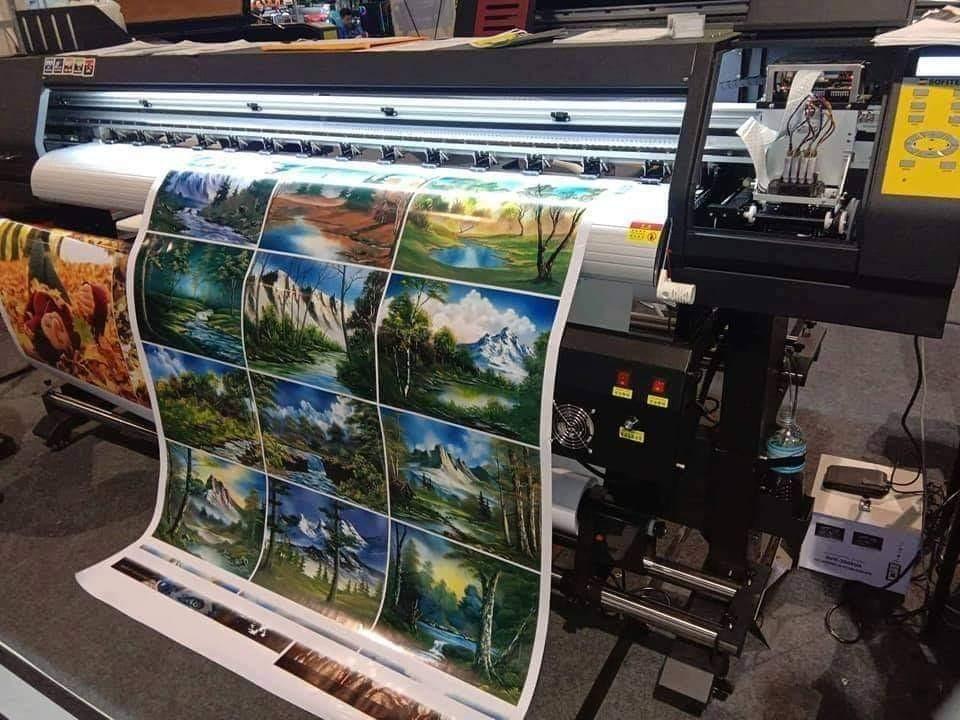 Tarpaulin Machine 6ft. DX7 Head, Computers & Tech, Printers, Scanners ...