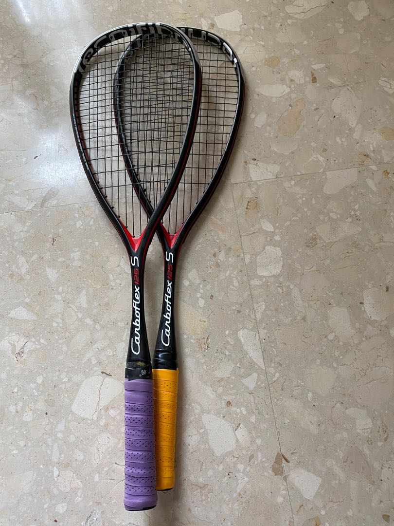 Tecnifibre Carboflex 125S Squash Racket, Sports Equipment, Sports ...