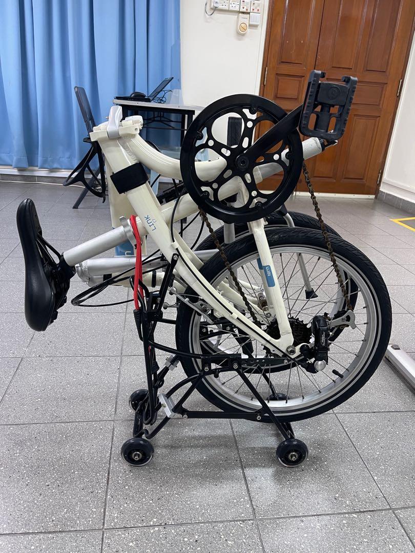 Tern C7 with roller rack, Sports Equipment, Bicycles & Parts, Bicycles ...