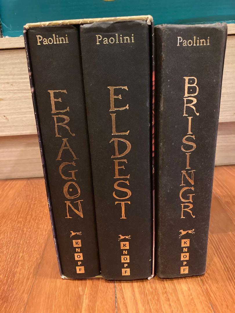 The Inheritance Cycle Books 1-3 by Christopher Paolini, Hobbies & Toys ...