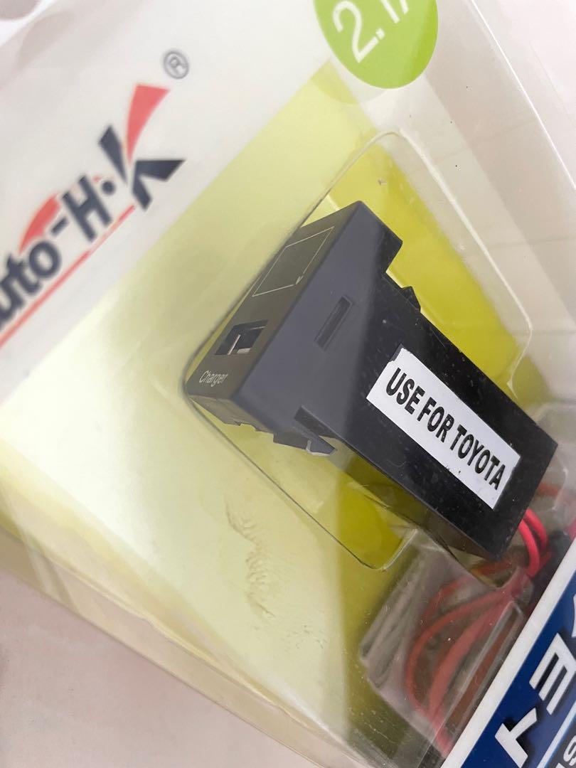 Toyota car Volt meter with usb port, Car Accessories, Electronics ...
