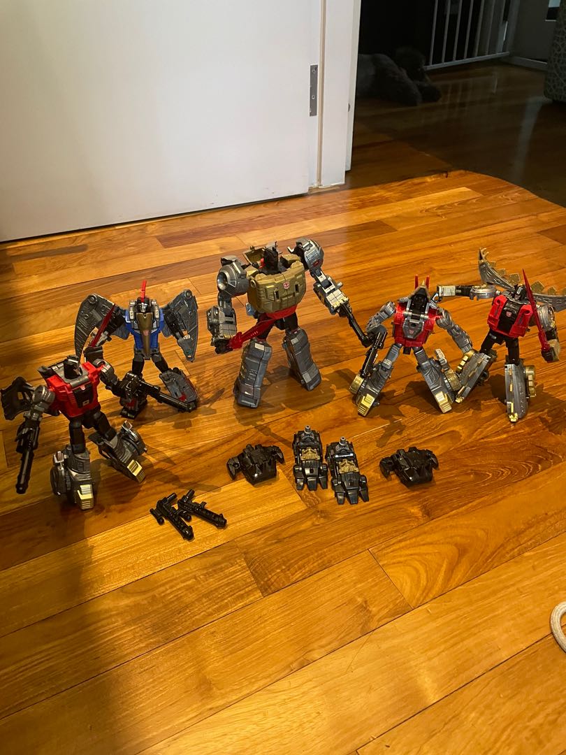 Transformers oversized dinobots set of 5, Hobbies & Toys, Toys & Games ...