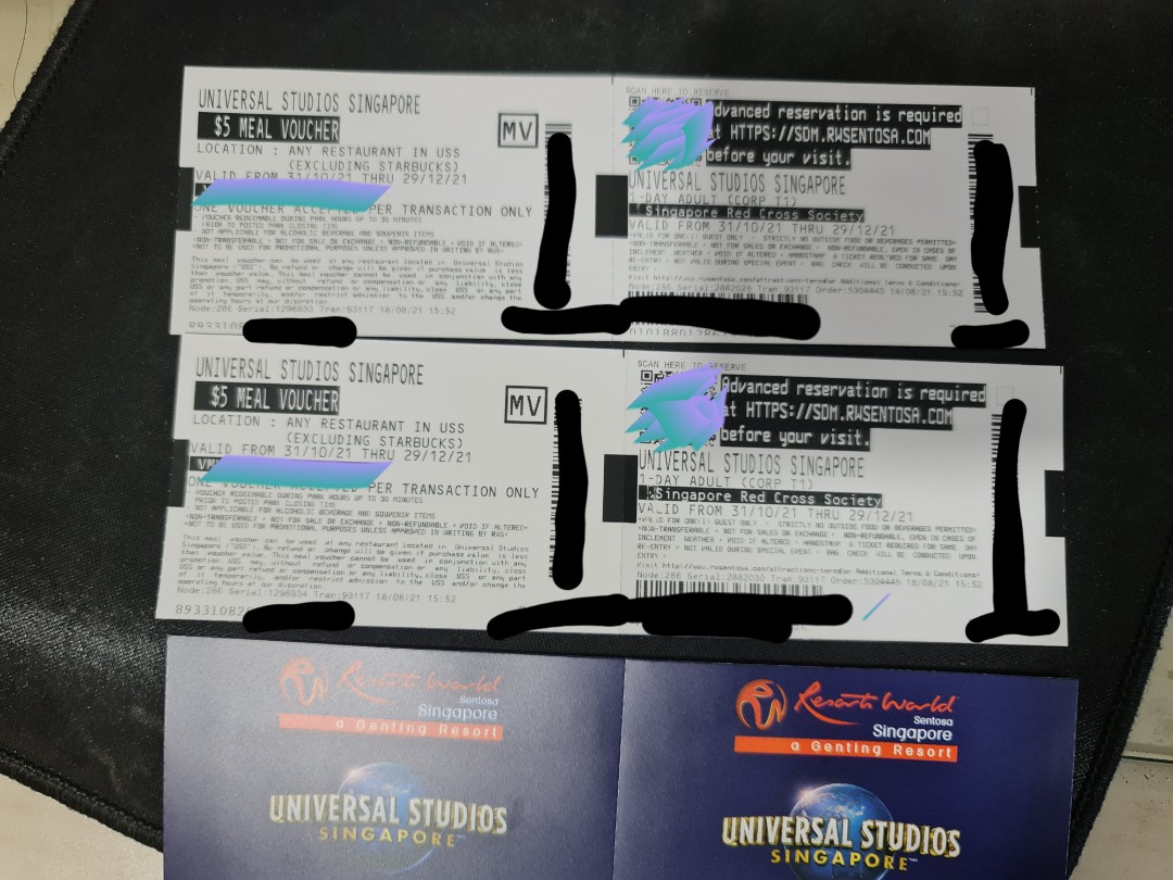 Universal Studios 1 day ticket (adult), Tickets & Vouchers, Local ...