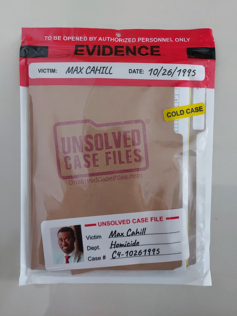 Unsolved Case File: Cold Case Murder Mystery Game - Max Cahill, Hobbies ...