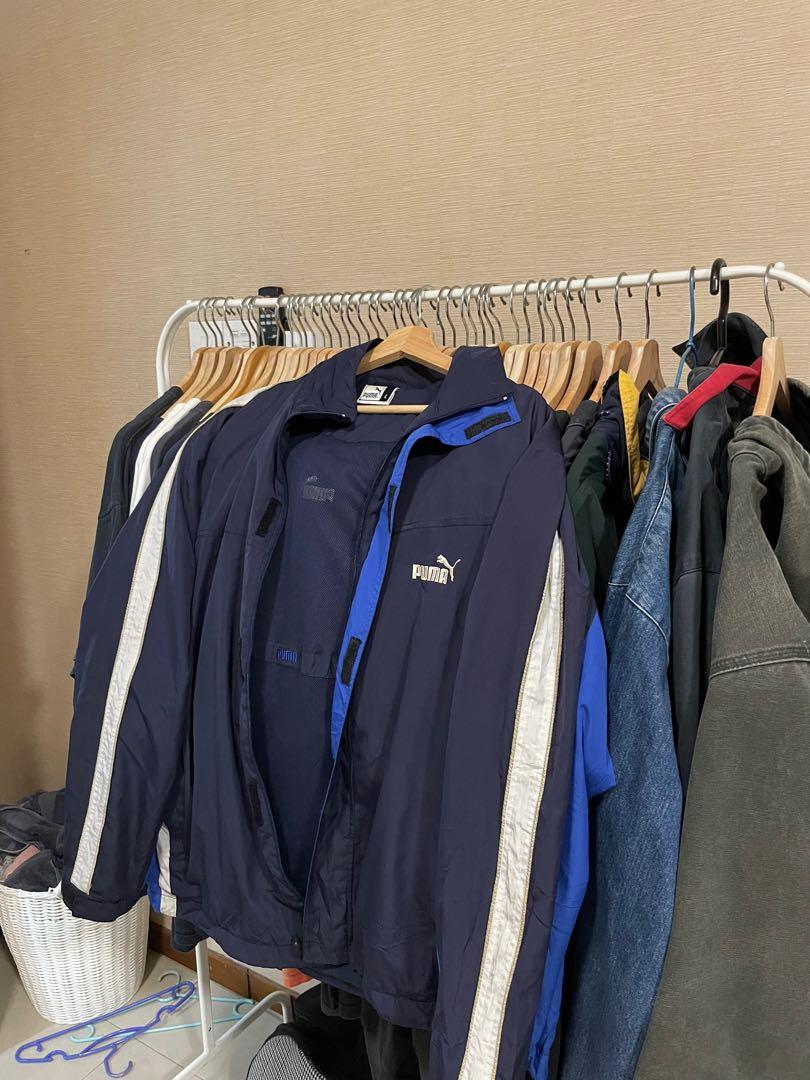 Vintage puma colour block windbreaker, Men's Fashion, Activewear on ...