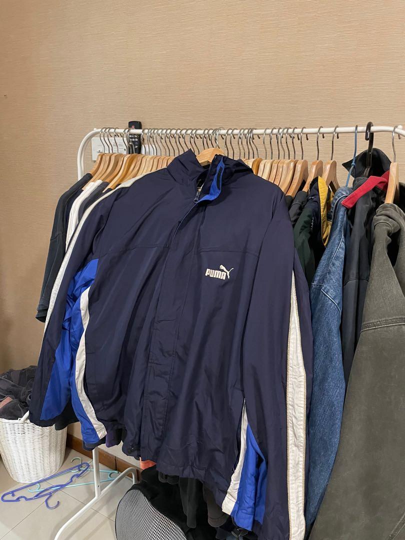 Vintage puma colour block windbreaker, Men's Fashion, Activewear on ...