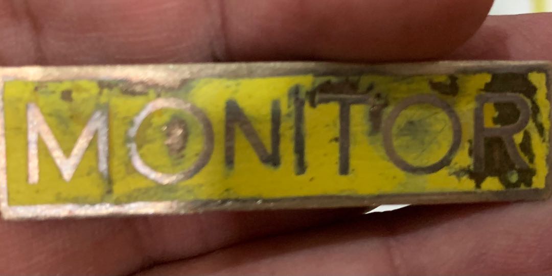 Vintage School Monitor Badge, Hobbies & Toys, Collectibles ...