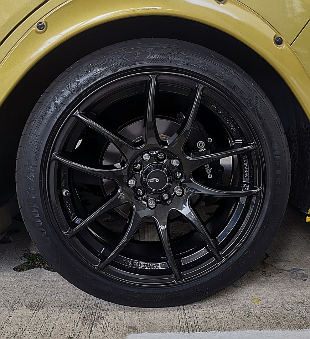 Work Emotion x 4 Sports Rims only, Car Accessories, Accessories on ...