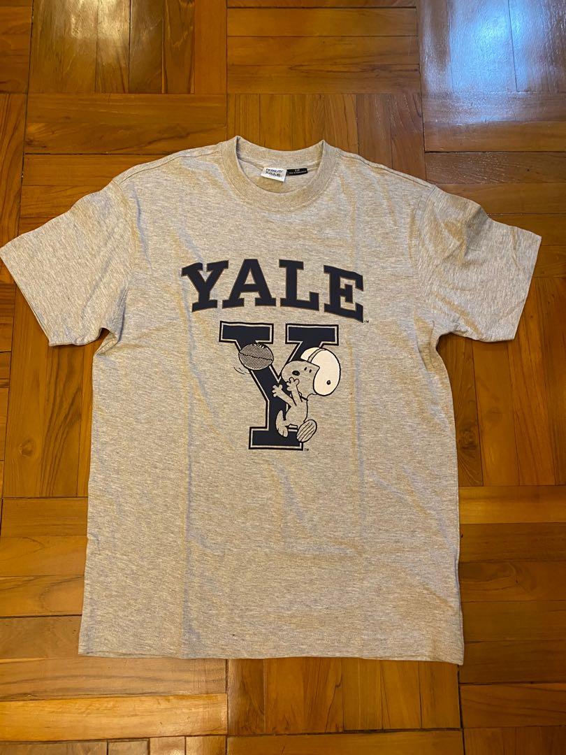 Yale x Vintage Snoopy Ivy League tee shirt take ivy classic, 男裝, 上身及套裝 ...