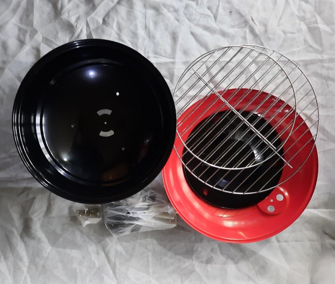 14-inch ihawan / Portable Charcoal Barbecue Kettle, Furniture & Home ...