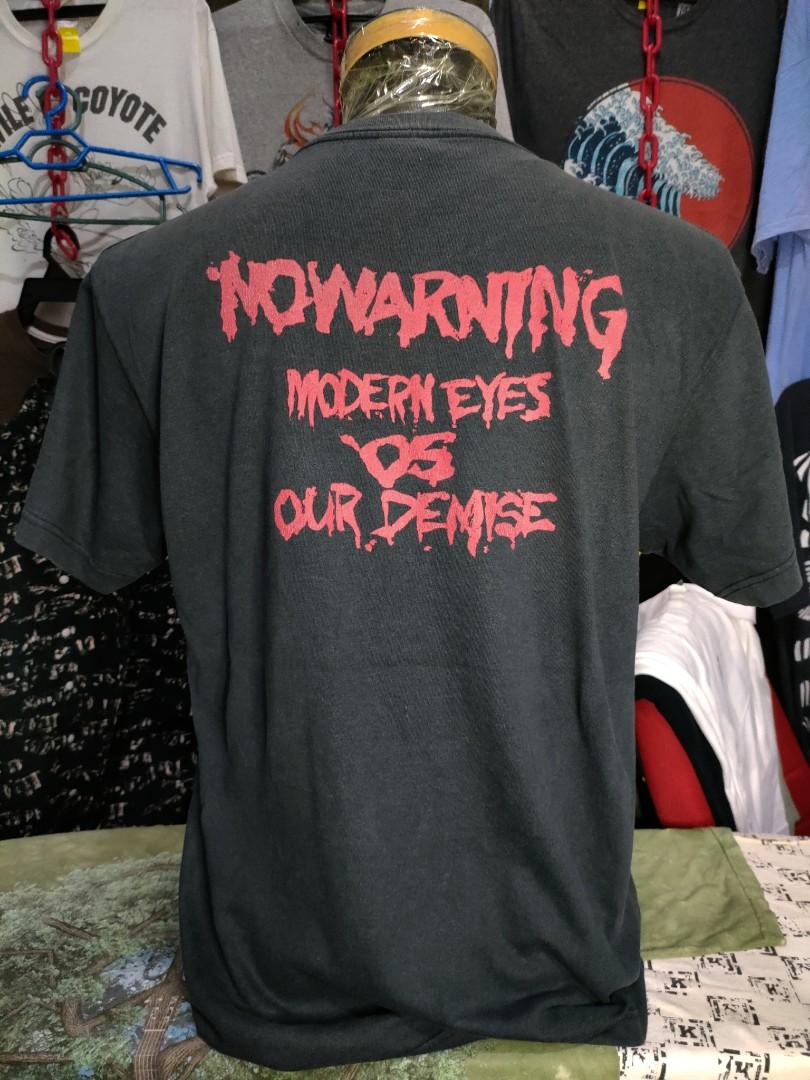 (21) NO WARNING BAND - MODERN EYES VS OUR DEMISE, Men's Fashion, Tops ...
