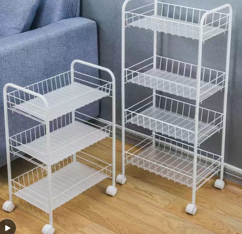 5 level storage rack with wheels, Furniture & Home Living, Furniture ...