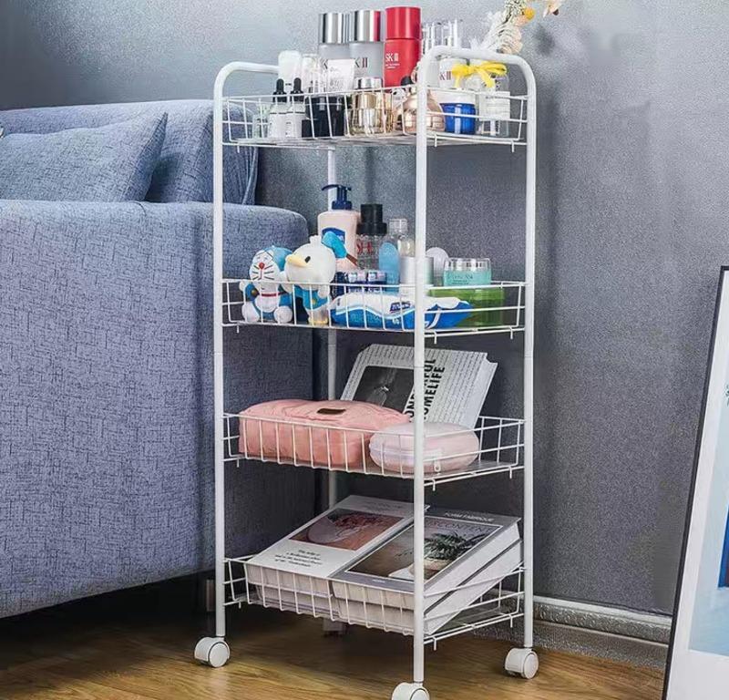 5 level storage rack with wheels, Furniture & Home Living, Furniture ...