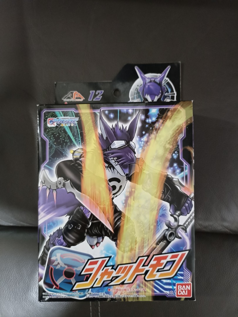 已砌 Bandai Digimon Universe Joint Shutmon 數碼暴龍App 高約19cm, 興趣及遊戲, 玩具 & 遊戲 ...