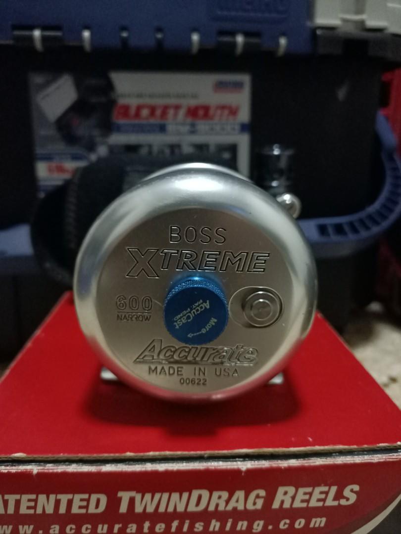 Accurate Boss Xtreme BX2-600N (2 Speed) (RIGHT HAND), Sports Equipment, Fishing on Carousell