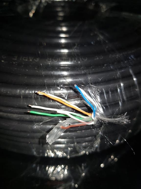 Ad-Link Cat6e UTP Outdoor Cable 100m black (CCA | weather proof cable ...