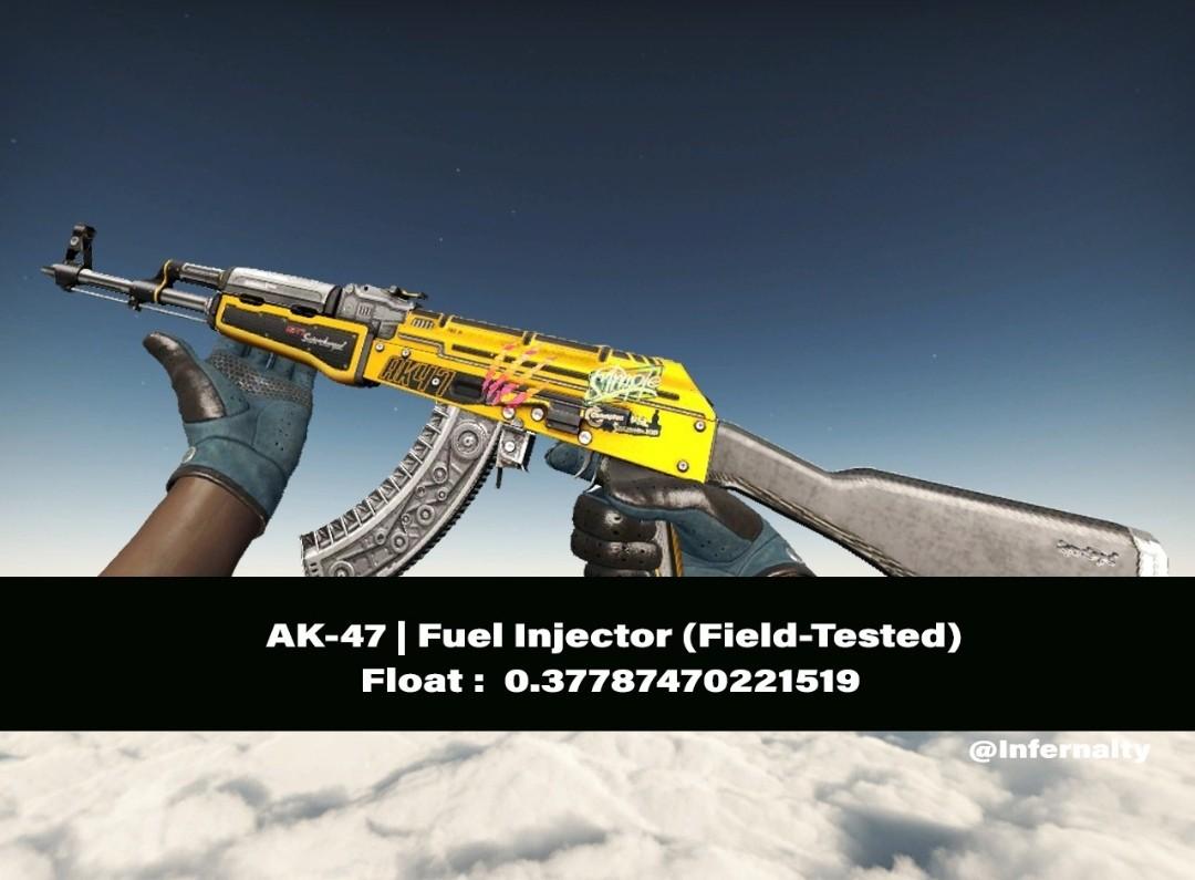 AK-47 Fuel Injector FT CSGO SKINS KNIVES, Video Gaming, Gaming ...