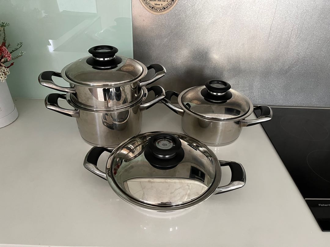 AMC Pots & Pans, Furniture & Home Living, Kitchenware & Tableware ...