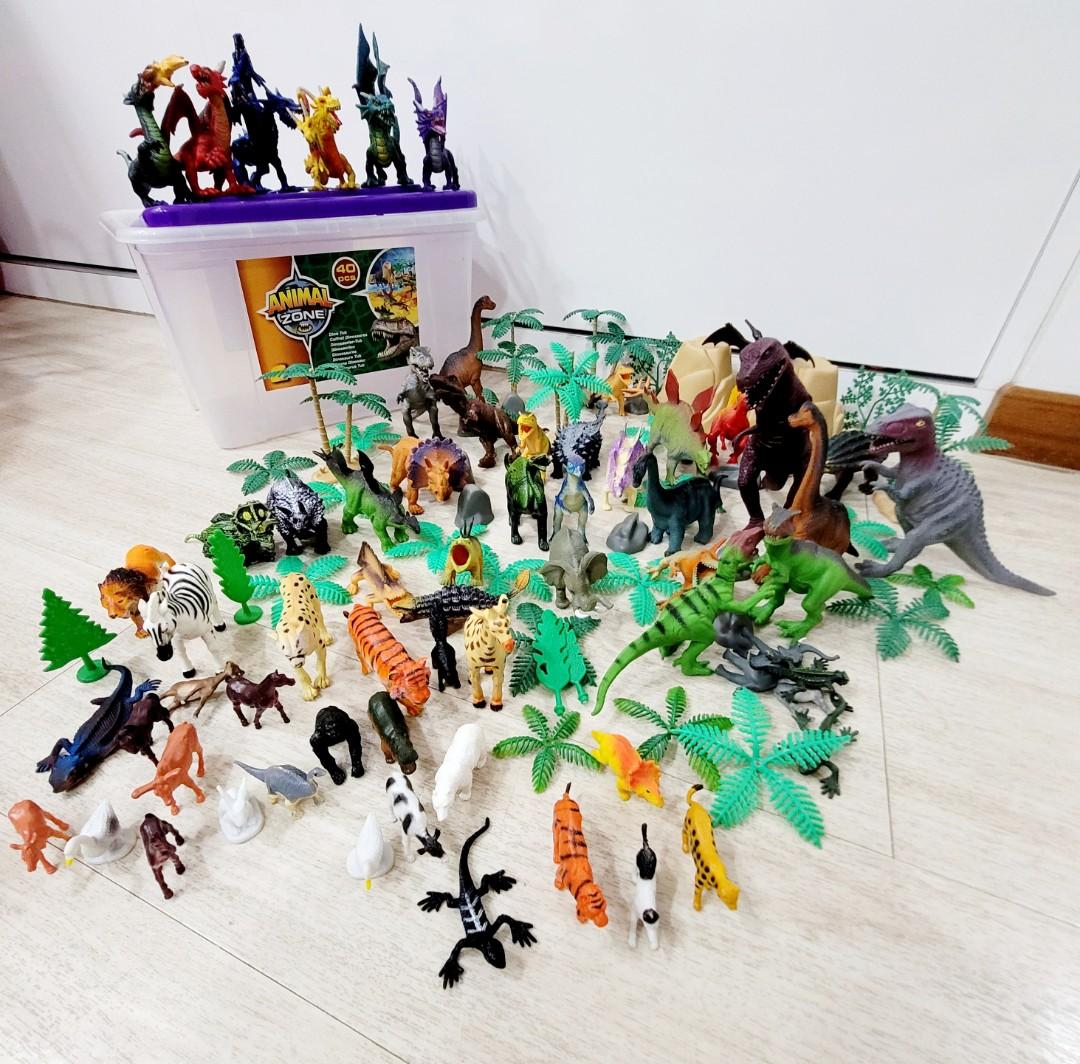 Animal Zone Dinosaur with box (more than 40pcs toy'rus is selling ...