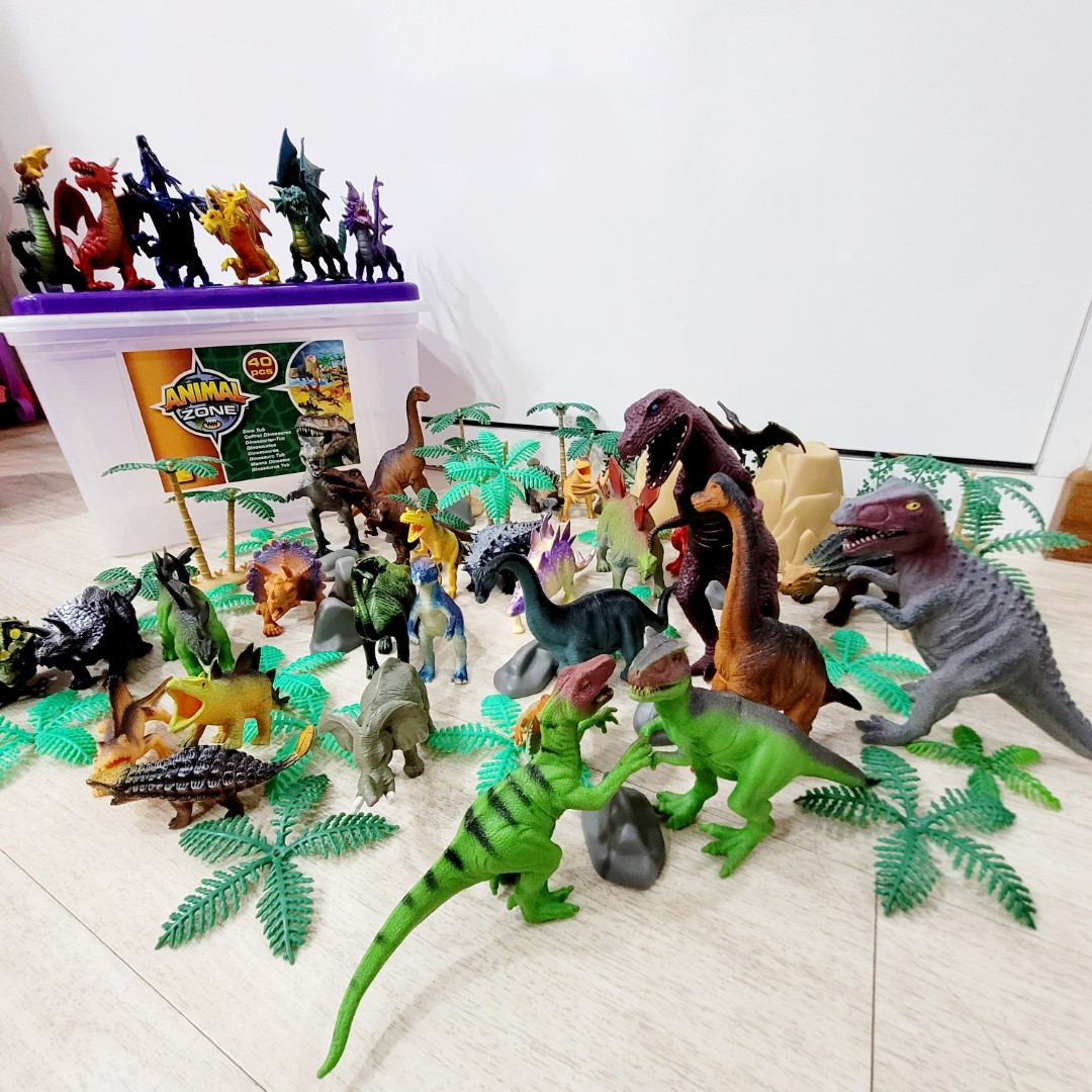 Animal Zone Dinosaur with box (more than 40pcs toy'rus is selling ...