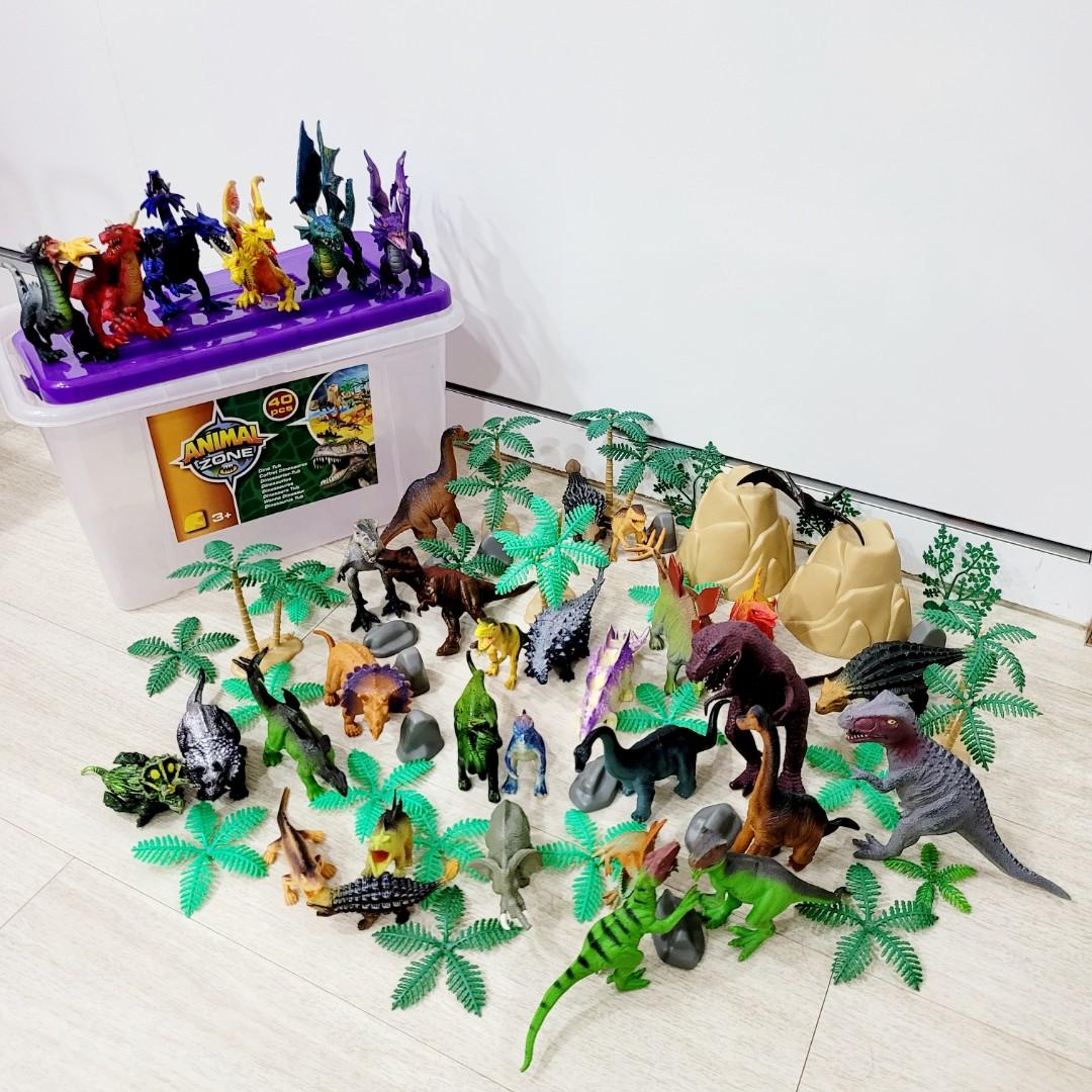 Animal Zone Dinosaur with box (more than 40pcs toy'rus is selling ...