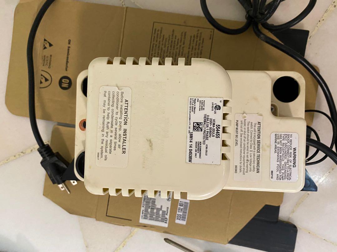 Drain pump , Condensate removal Pump, Aircon auto drain pump, TV & Home ...