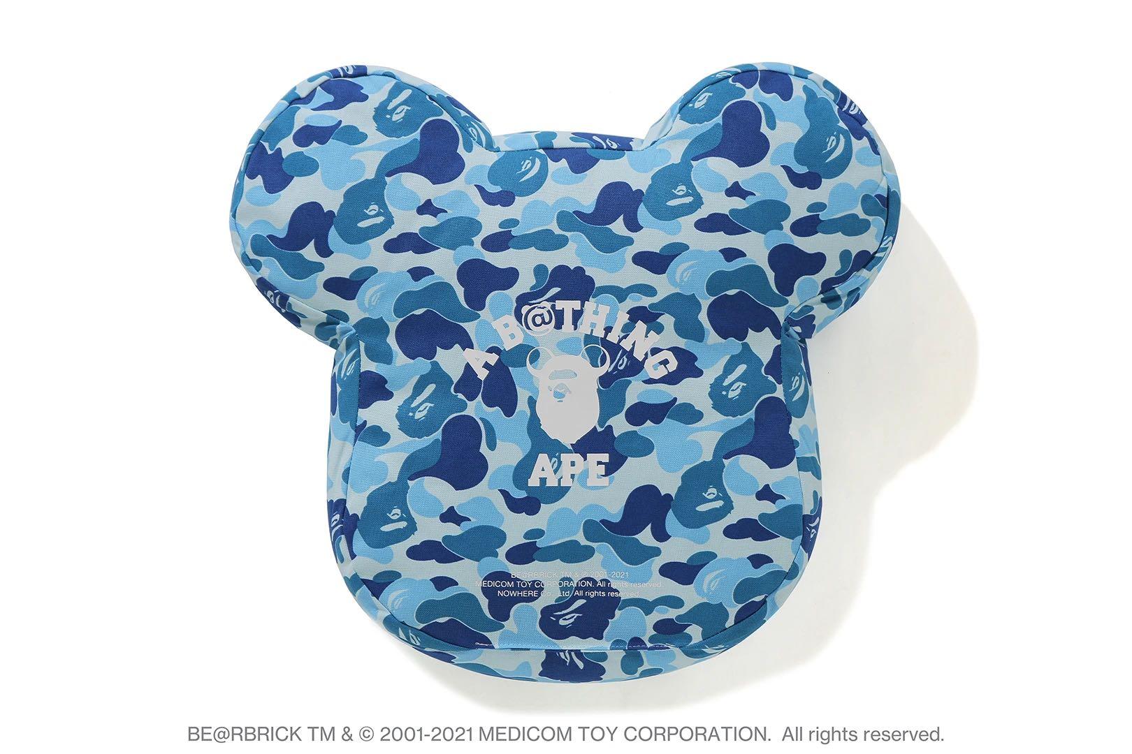 BAPE X MEDICOM TOY ABC CAMO BE@R CUSHION, Furniture & Home Living, Home ...