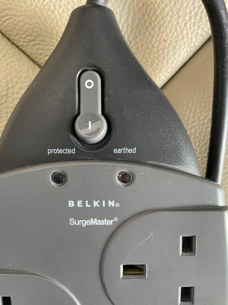 Belkin surge protector 8-plug (SurgeMaster), TV & Home Appliances ...