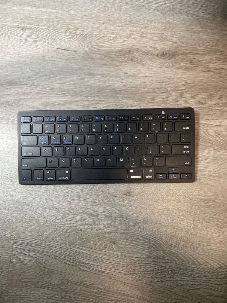Bluetooth Wireless Keyboard, Computers & Tech, Parts & Accessories ...