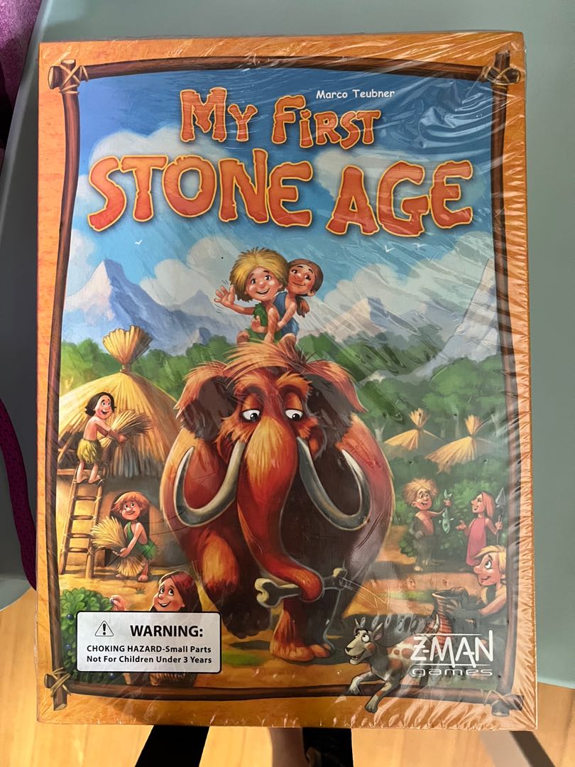 Brand New Board Game - My First Stone Age, Hobbies & Toys, Toys & Games on Carousell