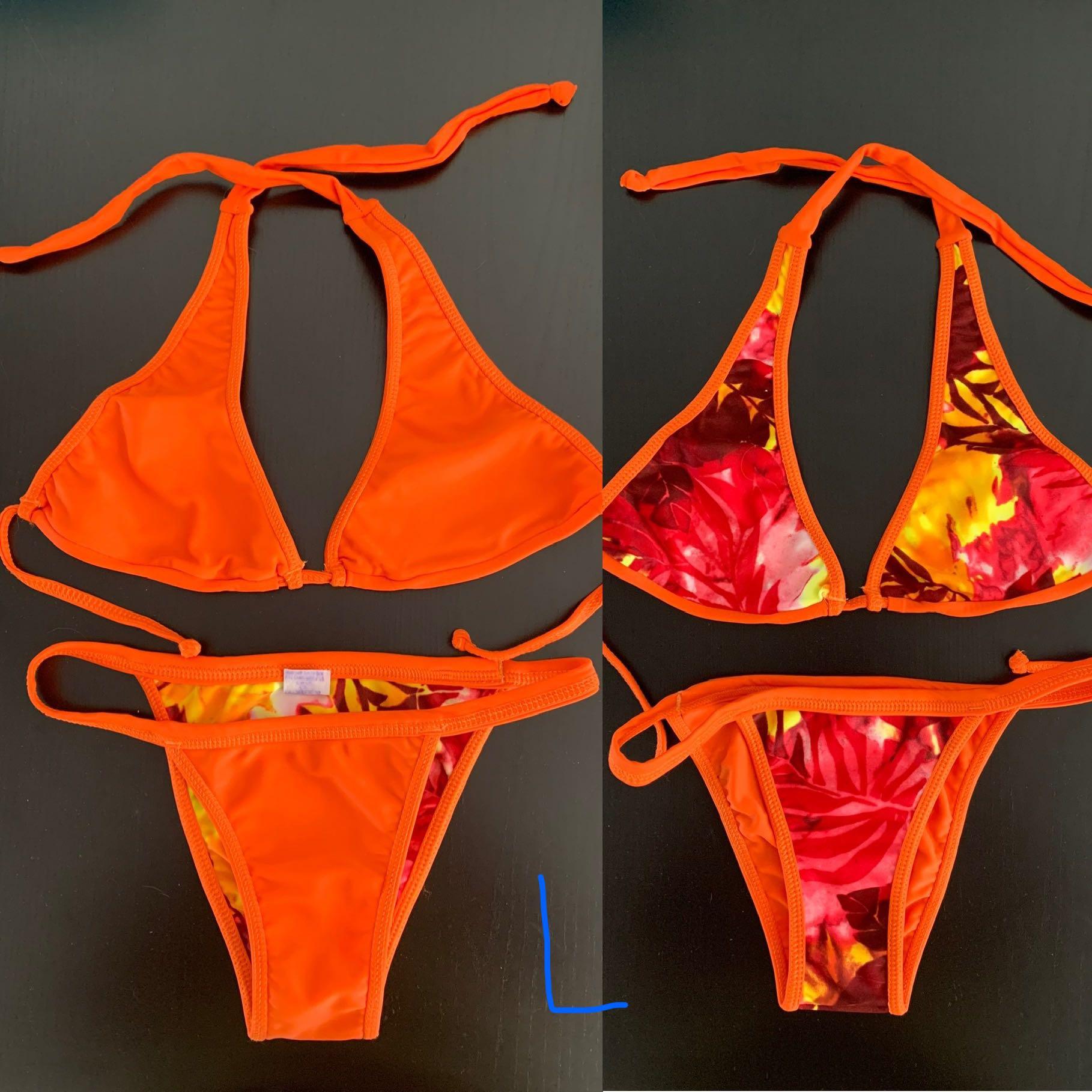 Sexy Brazilian Reversible Bikini Womens Fashion Swimwear Bikinis