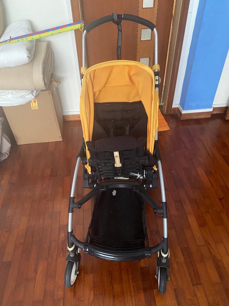 Bugaboo bee stroller with step board, Babies & Kids, Going Out ...
