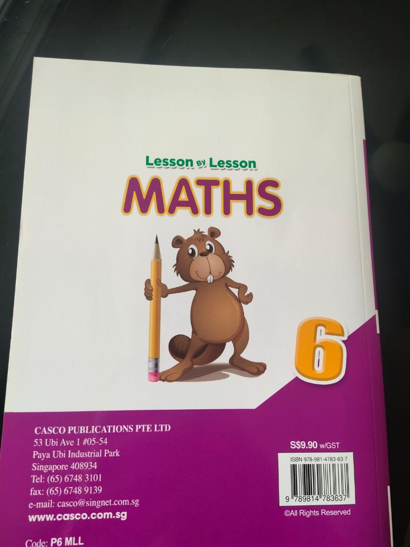 Casco P6 Lesson by Lesson Maths, Hobbies & Toys, Books & Magazines ...