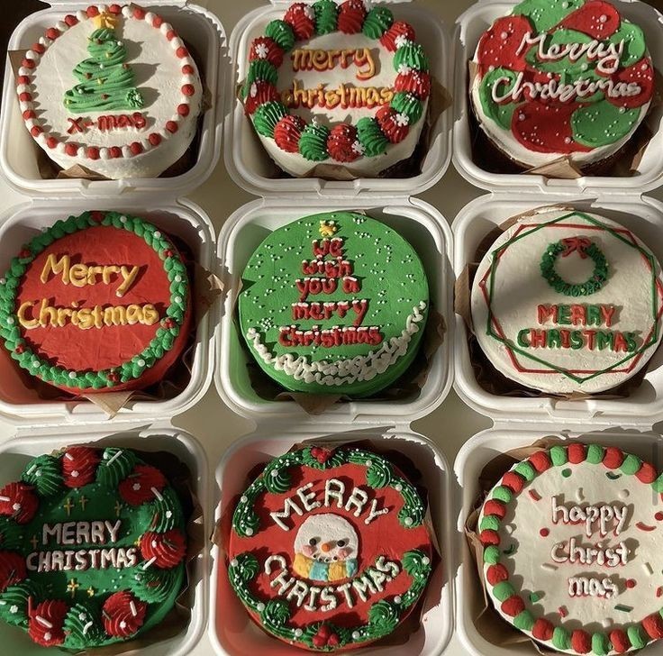 Christmas Bento Cake, Food & Drinks, Homemade Bakes on Carousell