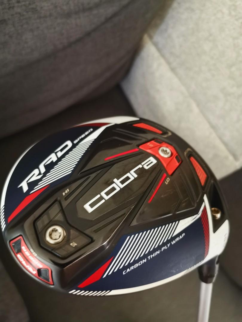 Cobra Radspeed Golf Driver 10.5* with VA Composite Vylyn shaft, Sports ...