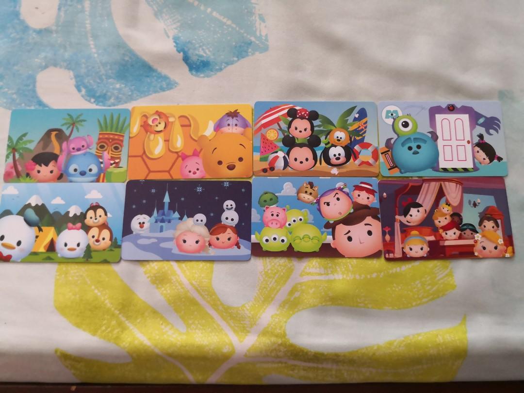 CPCM Disney Tsum Tsum card collection, Video Gaming, Gaming Accessories ...