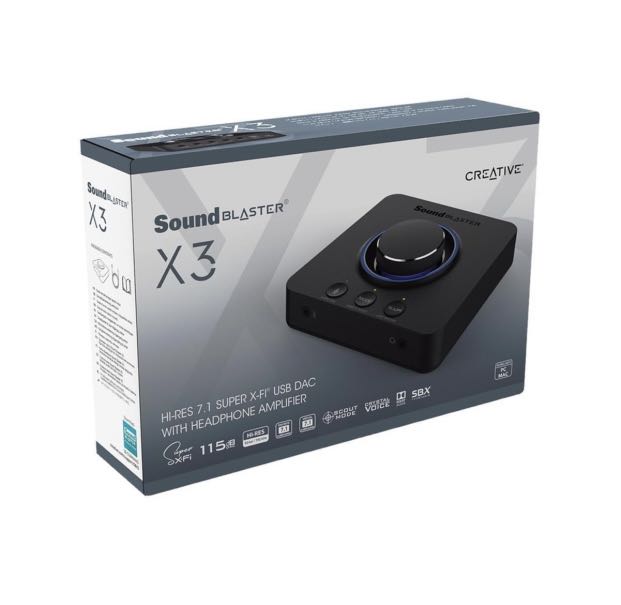 Creative Sound Blaster X3 Multi-purpose Desktop Amplifier with 7.1 ...
